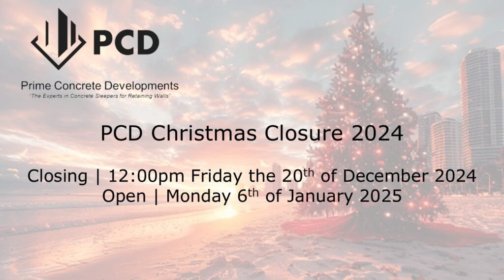 Prime Concrete Developments | Concrete Sleepers for Retaining Walls